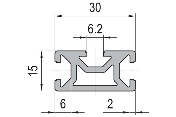 Premium 1530 aluminum extrusion wholesale | RUITUO