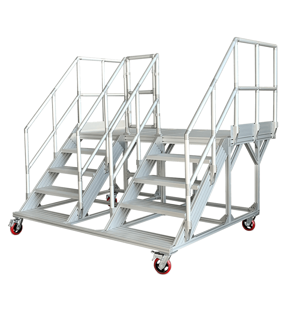 Warehouse work platform steps | RUITUO