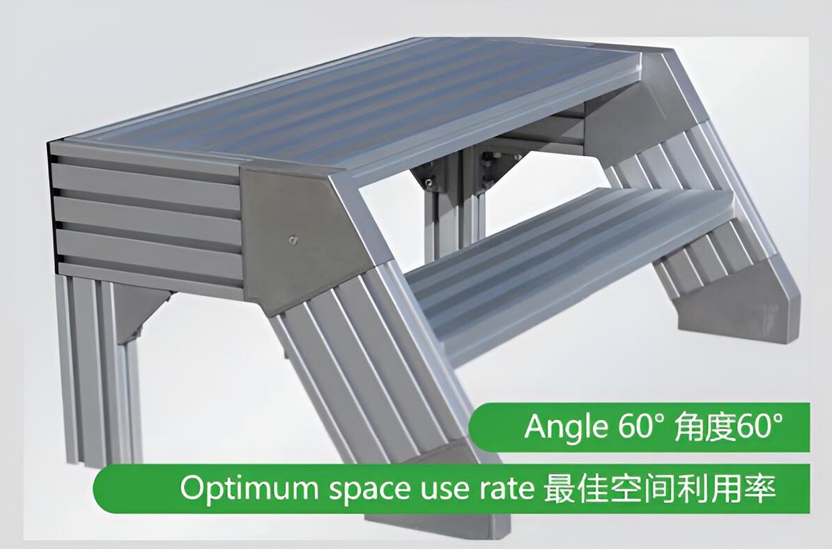 Aluminum Platforms for Safe Industrial platform ladder | RUITUO