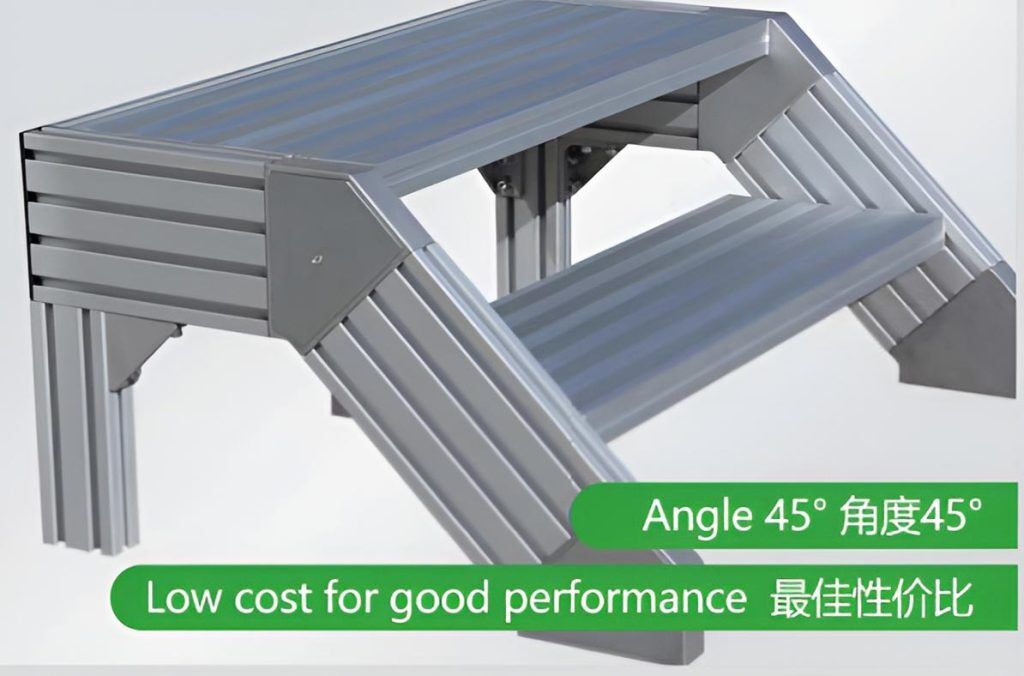 Heavy duty industrial access platform ladder| RUITUO