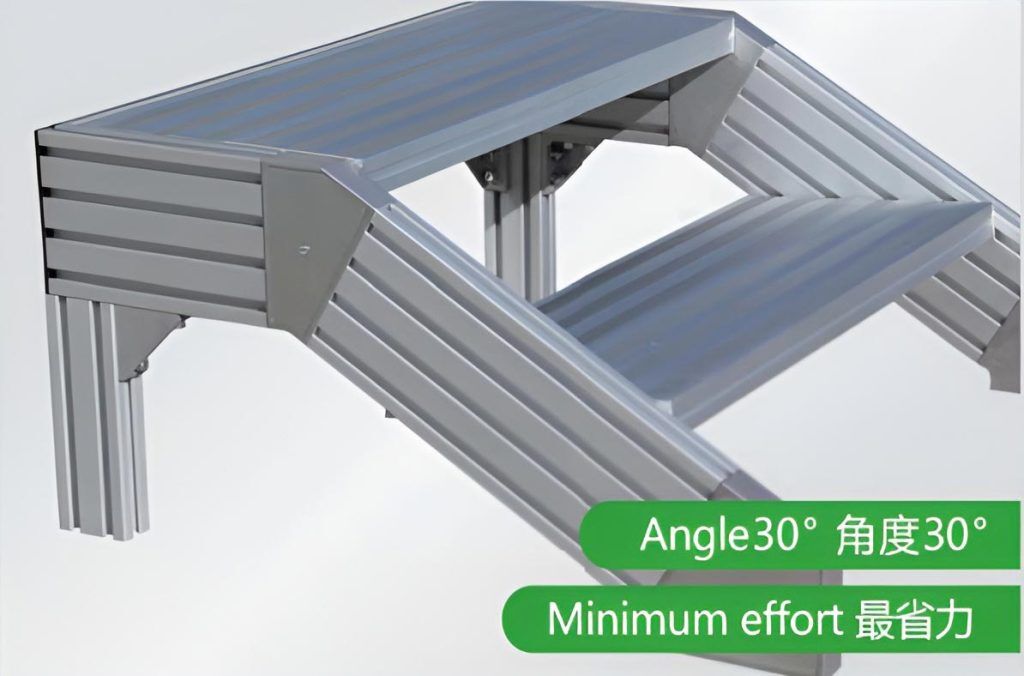 Heavy duty industrial access platform ladder| RUITUO